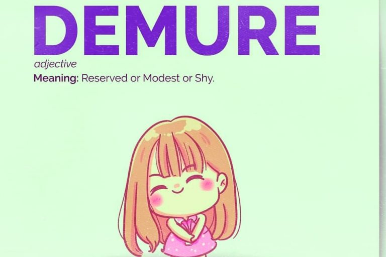 Demure meaning: Definition, Personality, How to use demure
